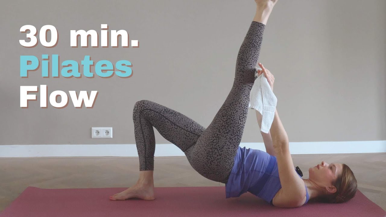 30 minuten Pilates voor thuis: train je armen, benen en buikspieren ...