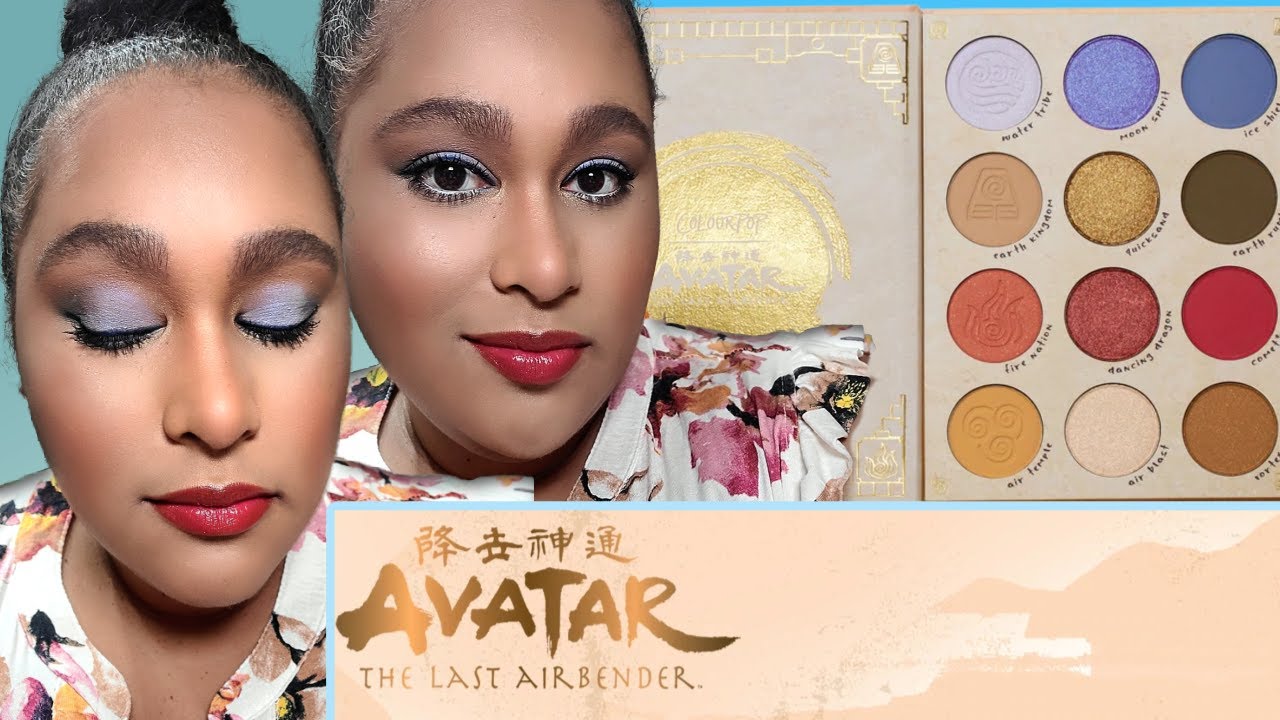 NEW! AVATAR THE LAST AIR BENDER x Colourpop FULL Collection Review and ...