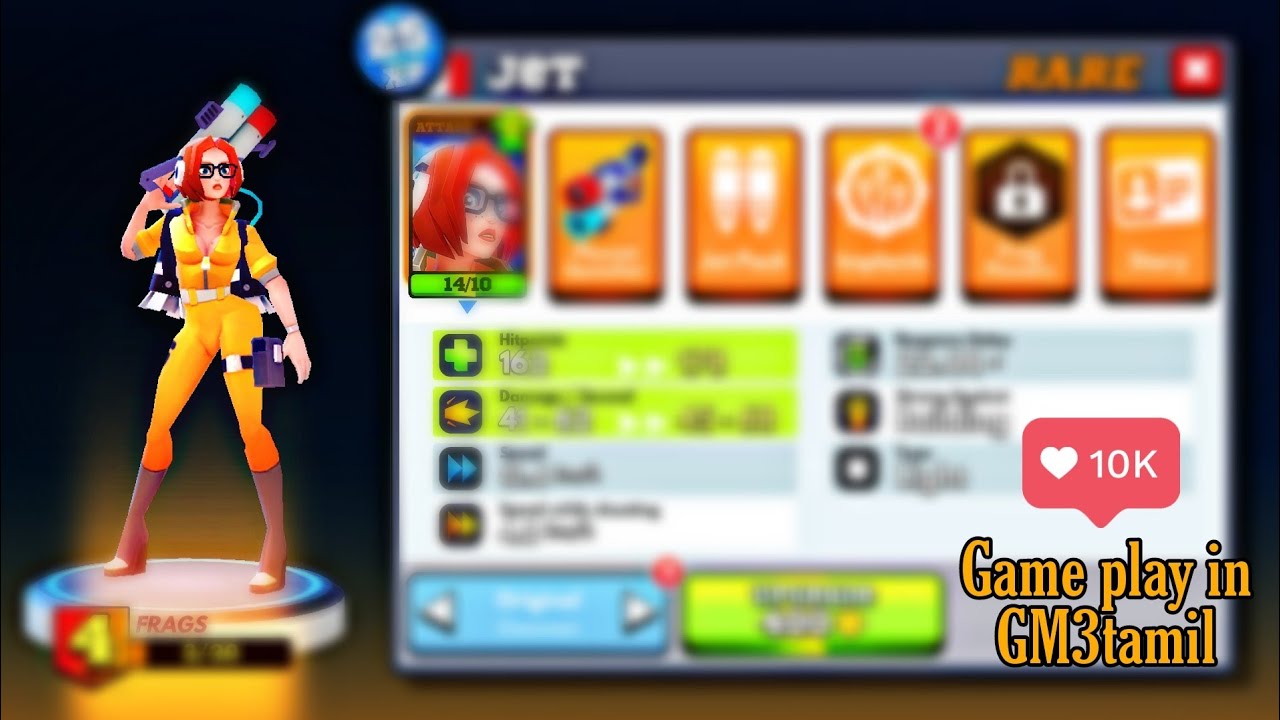 Frag pro shooter game in tamil | jet frag game play - YouTube