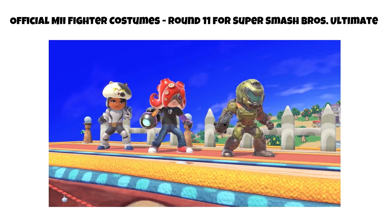 How to Make Official Mii Fighter Costumes - Round 11 for Super Smash ...