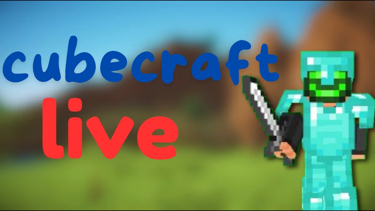 🔴Playing Cubecraft Live!🔴 - YouTube