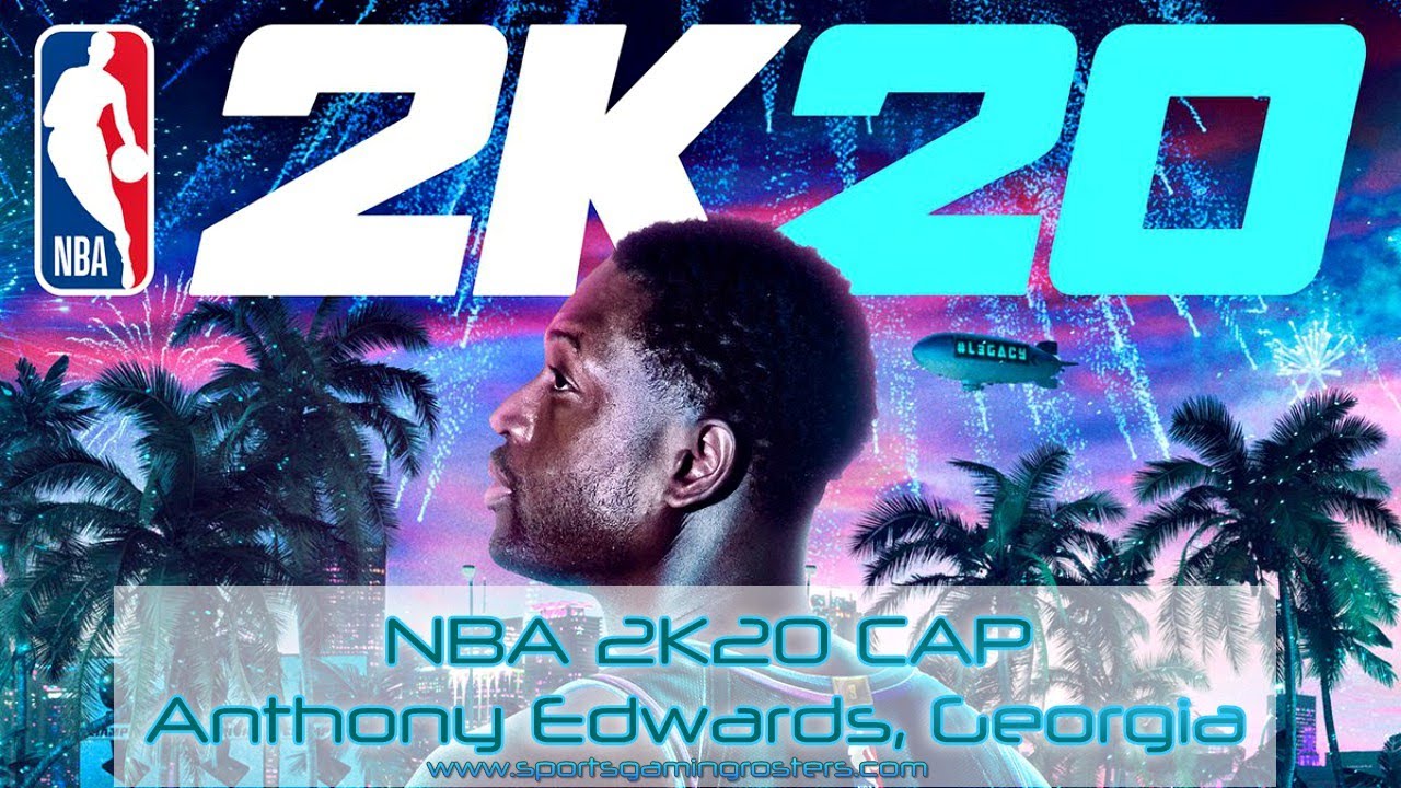NBA 2K20 CAP - Anthony Edwards, Georgia - YouTube