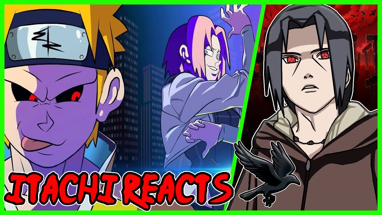 ITACHI Reacts to NARUTO CYBERPUNK EDGERUNNERS (Naruto parody) - YouTube