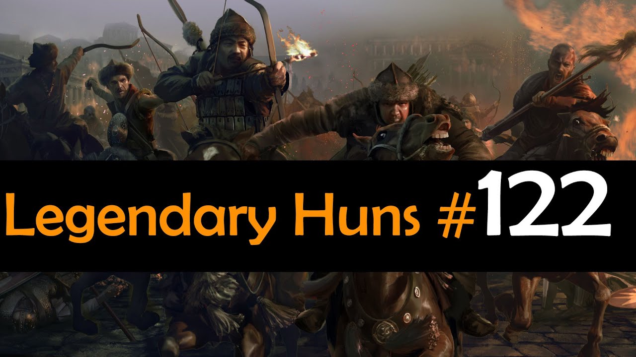 Total War Attila Legendary HUNS #122 | Paraetonium Down - YouTube