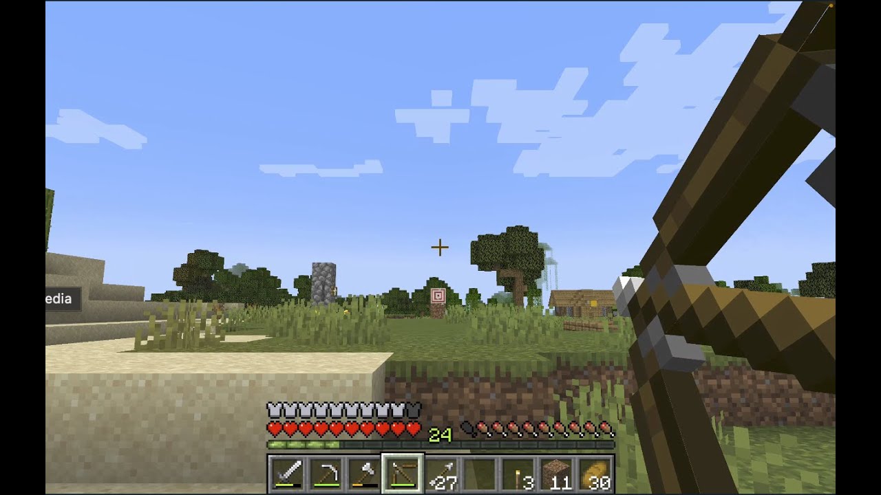 TARGET PRACTICE!! Minecraft episode 13 - YouTube