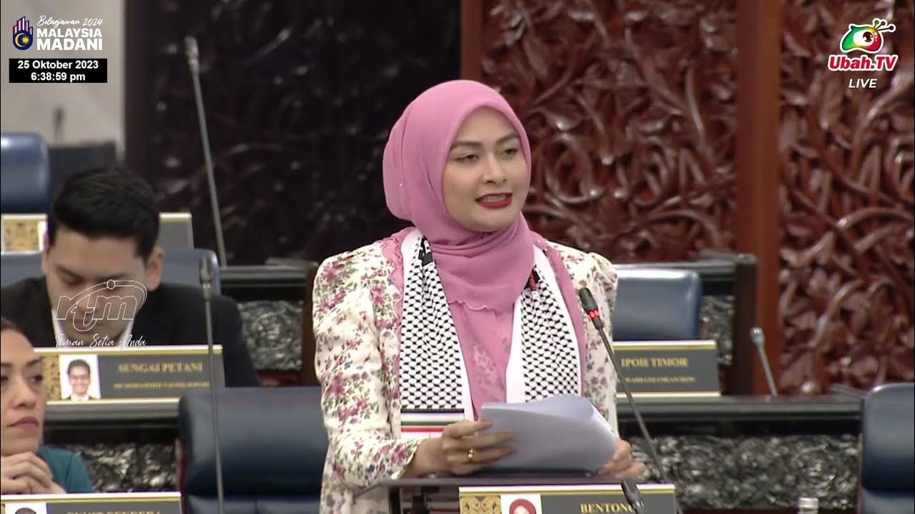 Perbahasan Young Syefura Othman dalam Belanjawan 2024, Peringkat Dasar - YouTube