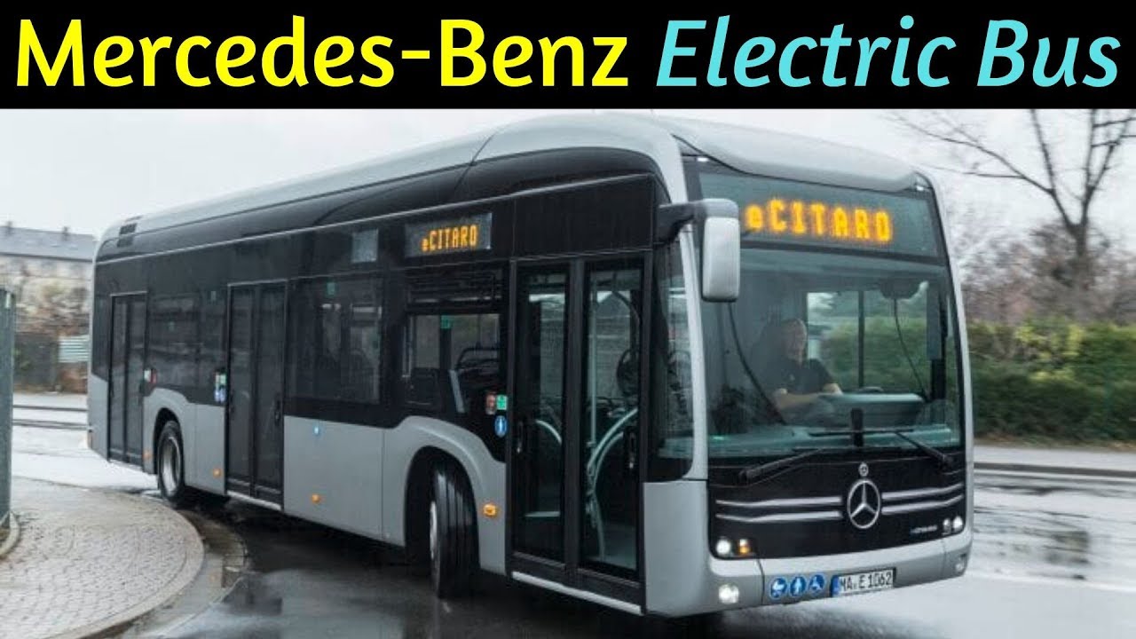 Mercedes Benz Electric Bus - eCitaro | Hi-Tech Electric Bus - YouTube