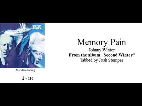 Johnny Winter - Memory Pain (w/ Tab) - YouTube