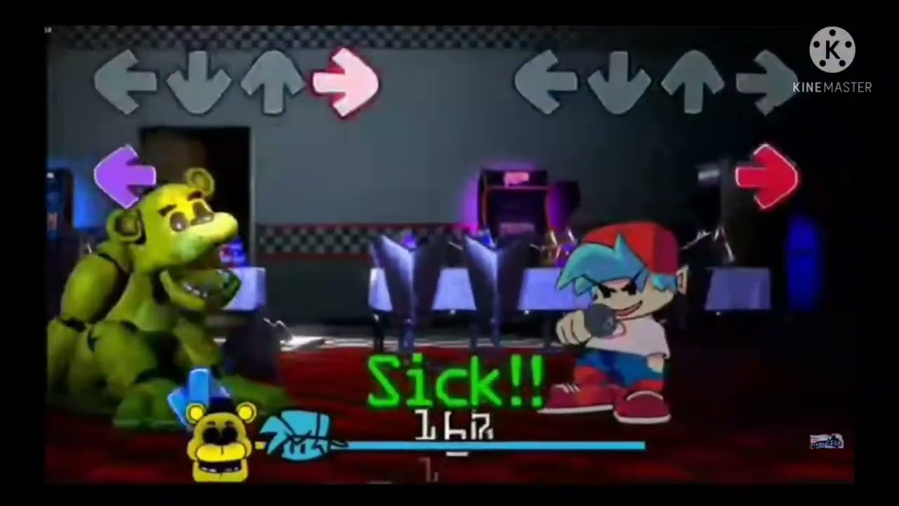 FNF Broken inside ost (vs fnaf 1 week F) - YouTube