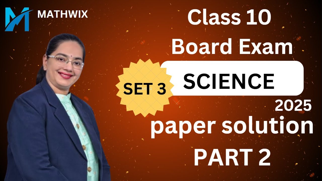 CBSE Class 10 Science Board Exam 2025 | Answer Key | Paper Solution ...