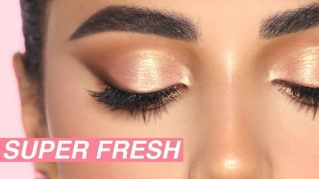 SUPER EASY FRESH MAKEUP | Hindash - YouTube