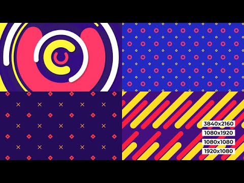 40 Loop Background Patterns After Effects Templates - YouTube