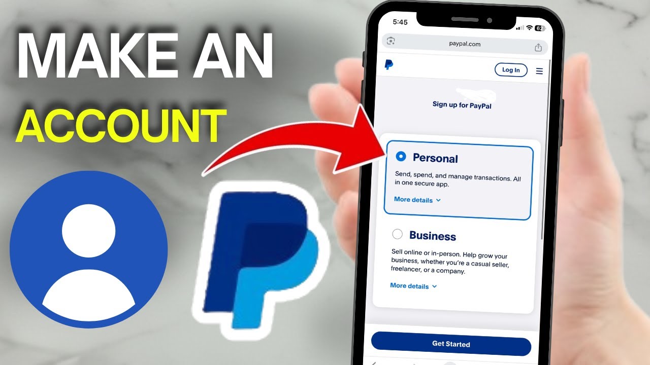 How To Make PayPal Account (Easy Guide) - YouTube