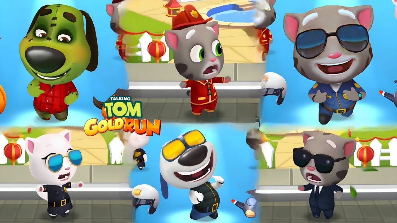 Get A High Score In Talking Tom gold run And Make A World Record! Part ...