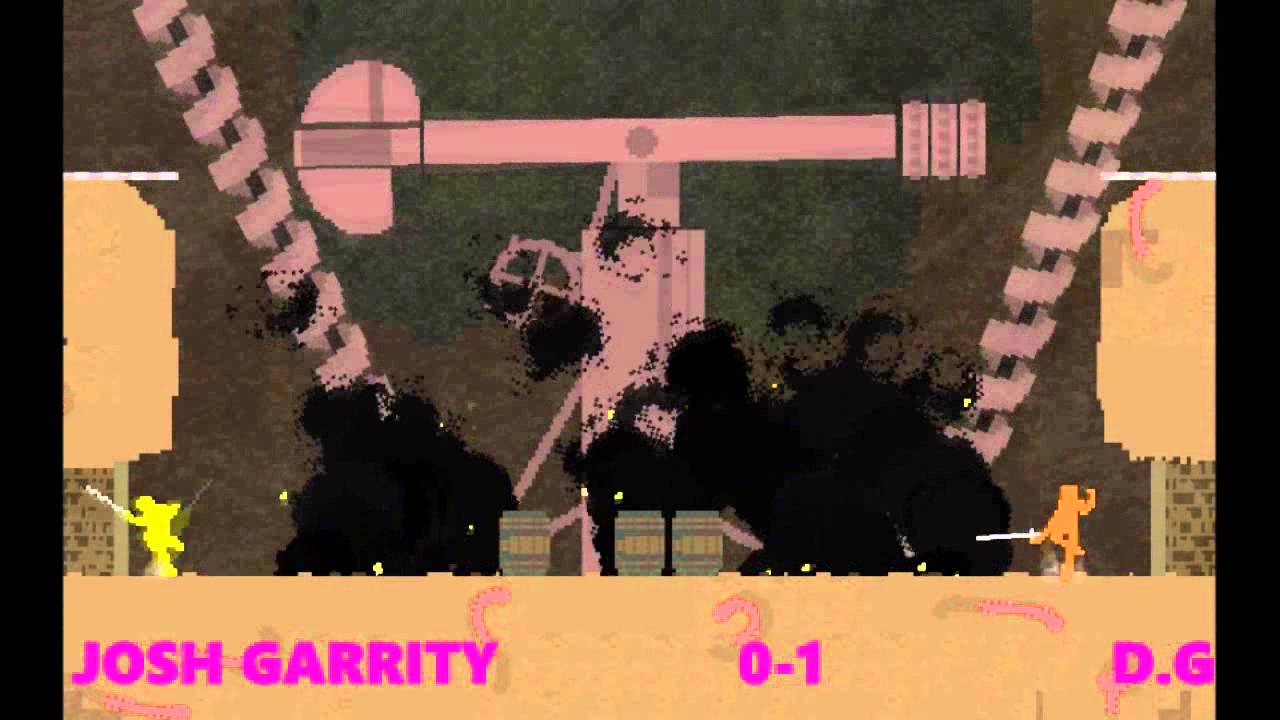 Gargette Vs ... Joshua Garrity: Nidhogg game #4 - YouTube