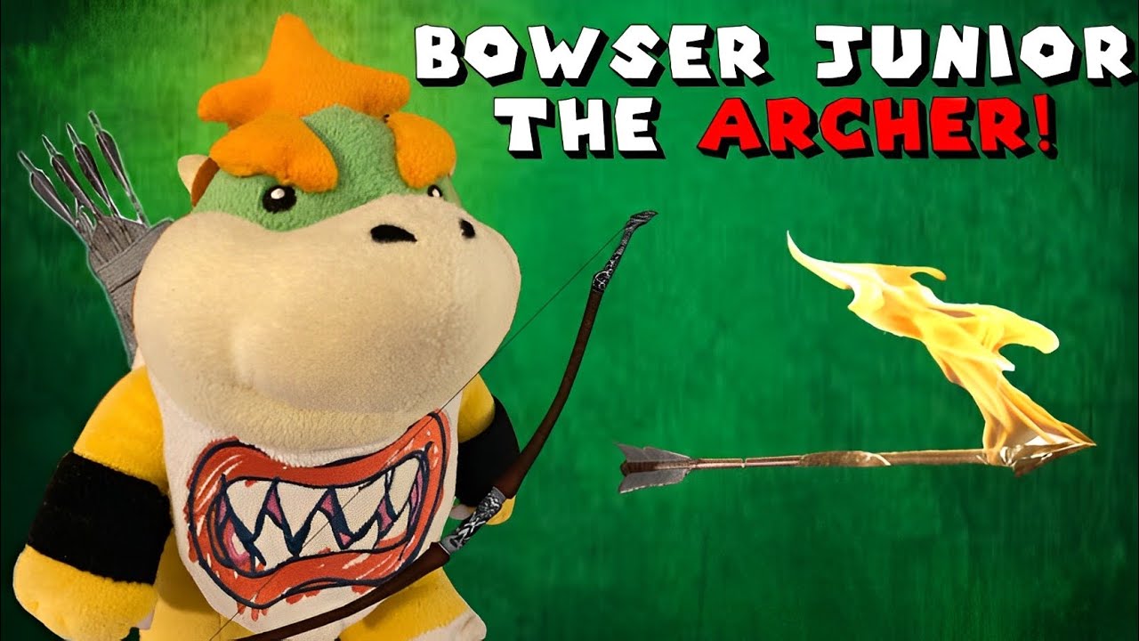SMB - Bowser Junior The Archer! - YouTube