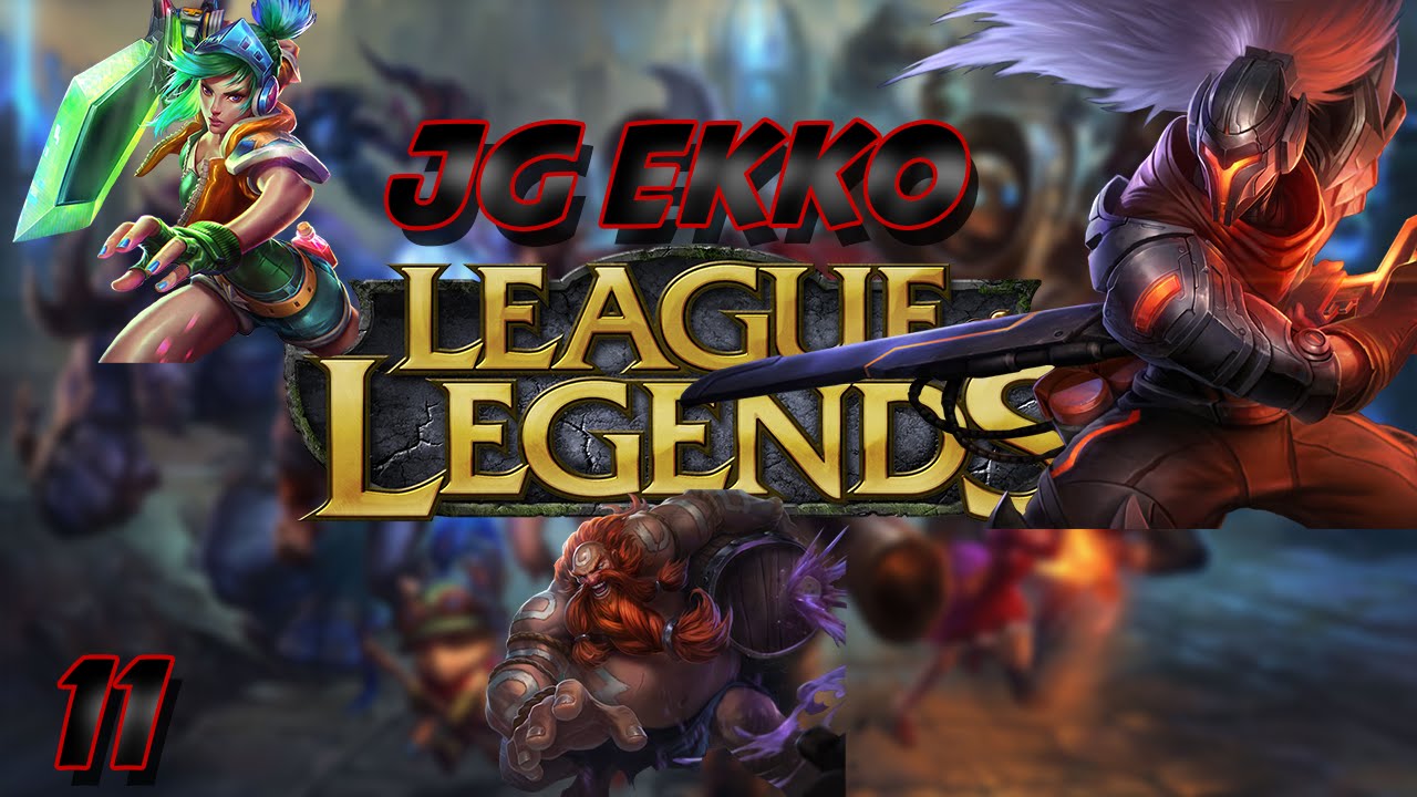 League of Legends | JG Ekko | W/ New Squad - YouTube