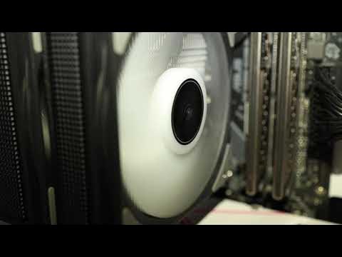 지우샥(JIUSHARK) JF500 Ruby ARGB CPU쿨러 - LOAD - YouTube