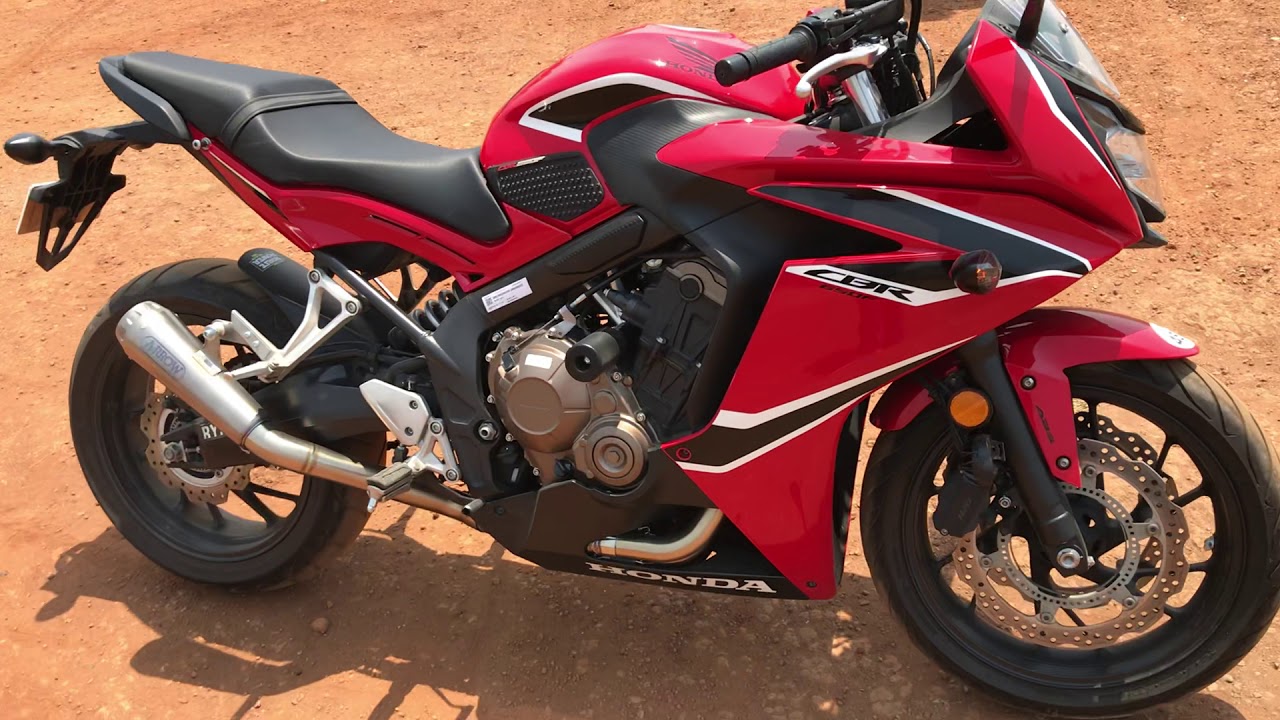 2018 CBR650f with arrow pro race full system exhaust. *Headphones ...