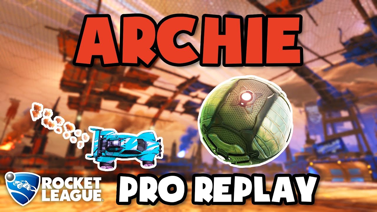 archie Pro Ranked 2v2 #1 - Rocket League Replays - YouTube