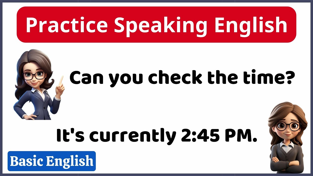 English Conversation Essentials | Speaking Practice for Beginners ...