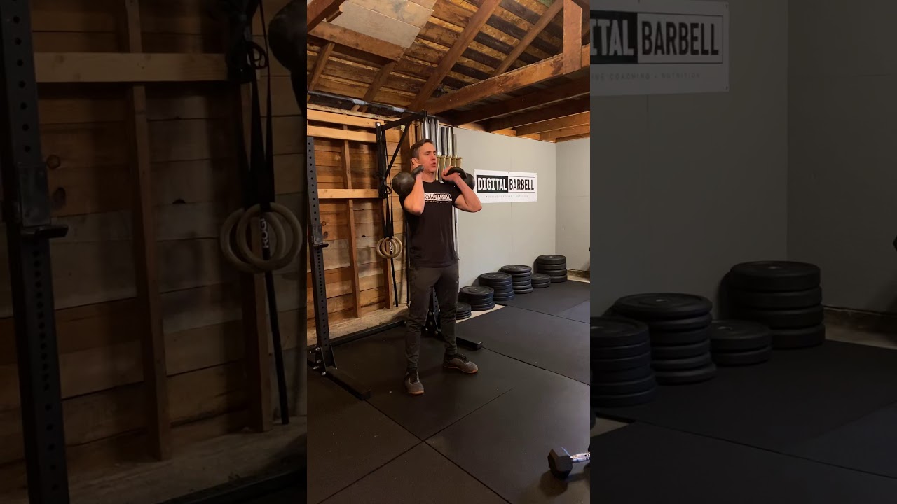 Double KB Front Rack Hold/Carry position - YouTube
