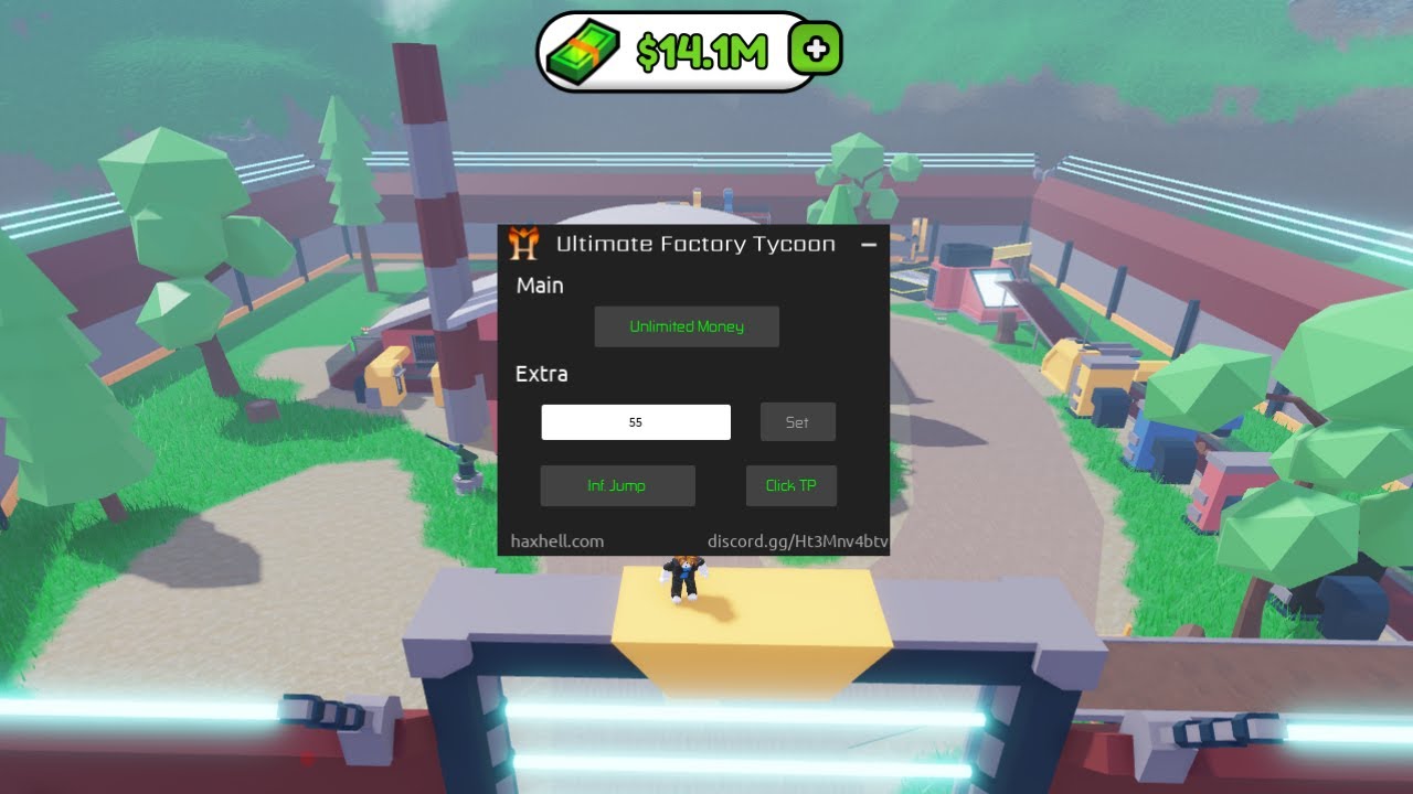 *WORKING* Roblox Ultimate Factory Tycoon Script | Unlimited Money | and ...