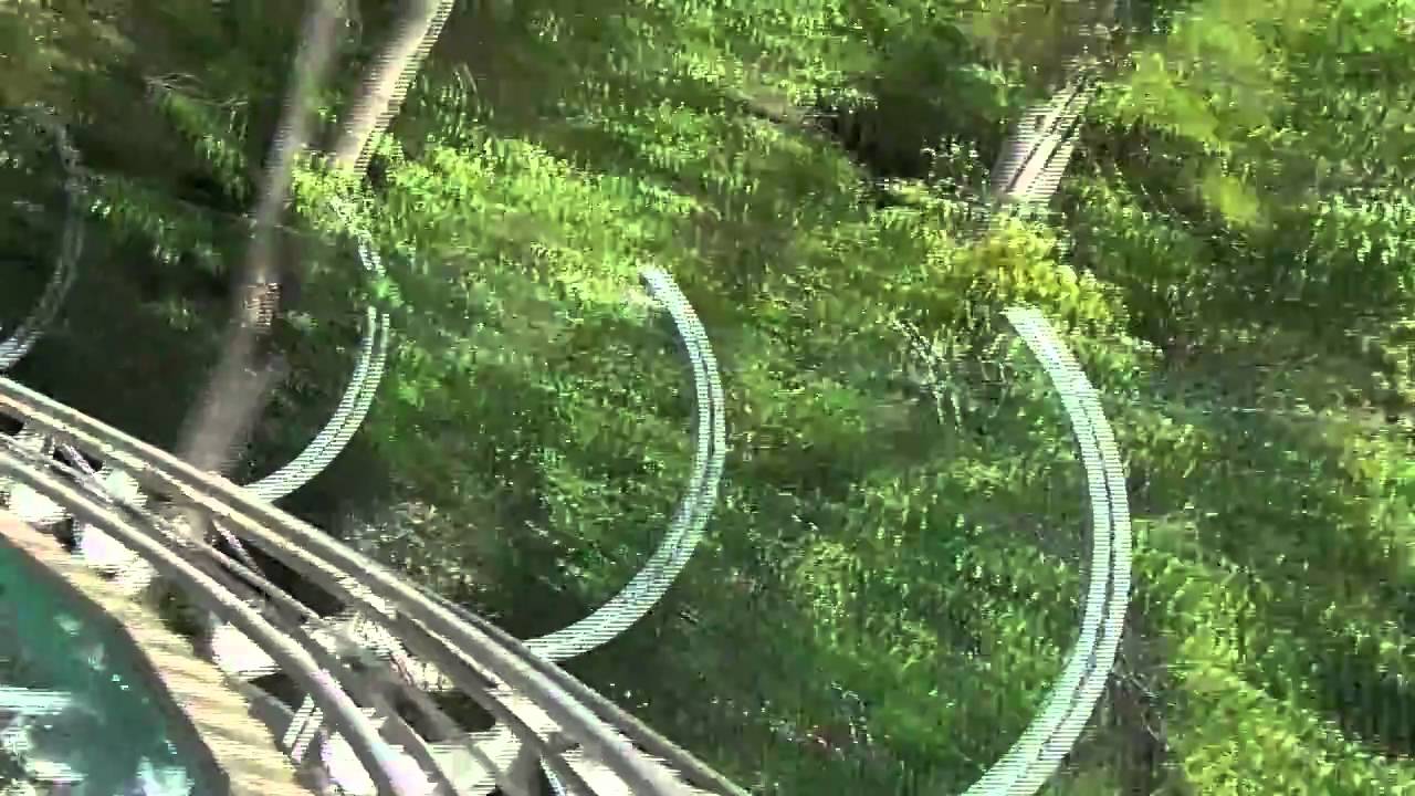 Dragon's Tail Coaster ride-through on Labadee, Haiti - Royal Caribbean ...