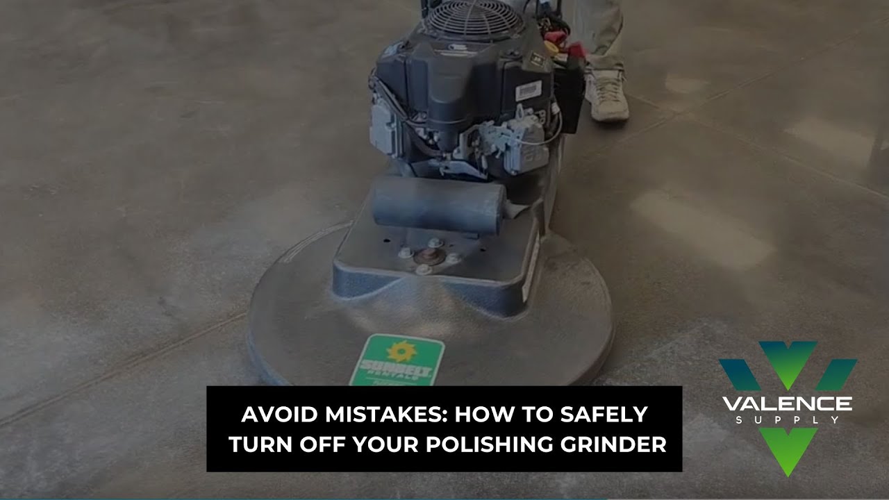 How To Safely Turn Off Your Polishing Grinder #polish #polishingmachine ...