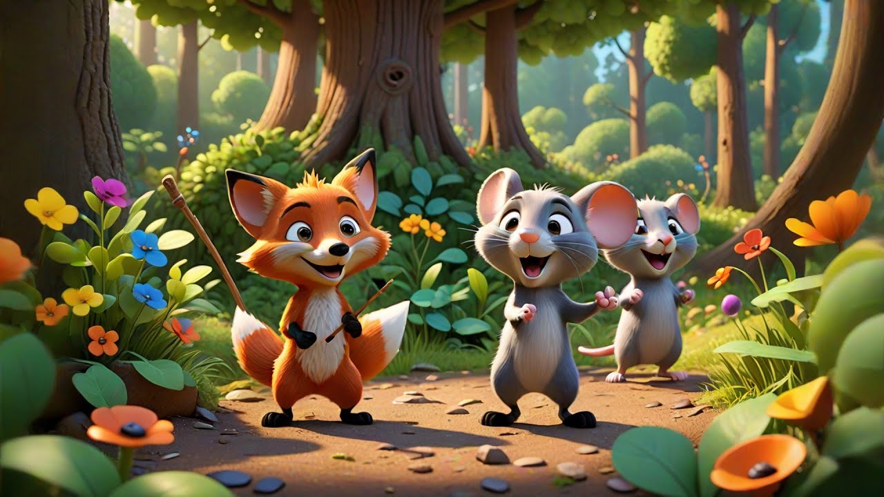 The Funny Fox’s Forest Hideout 🦊🏡 | Fun Learning for Kids | Preschool ...