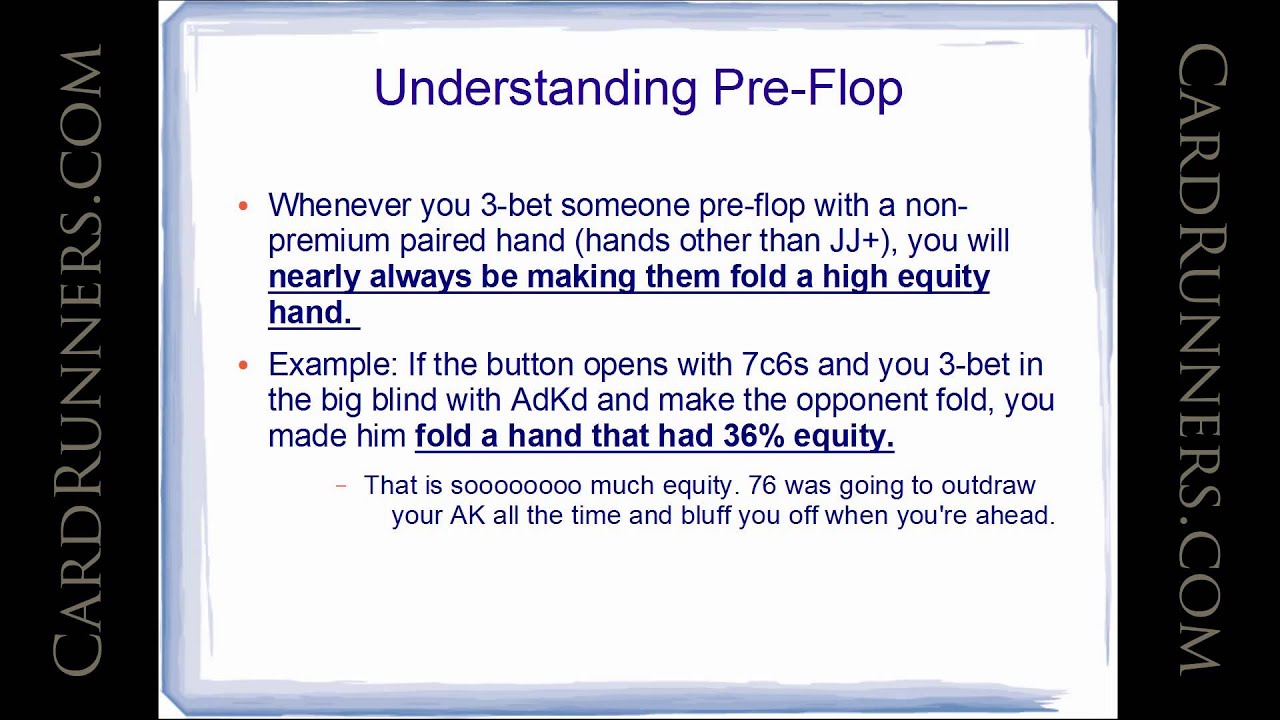 Matthew Janda Classroom: 2014 vs 2011 Pre-Flop, CardRunners 08.04.14 ...