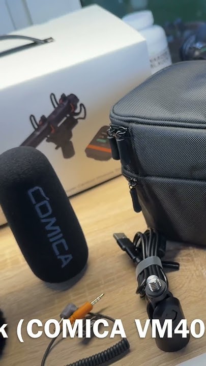 comica VM40 comparison against iPad Pro - YouTube