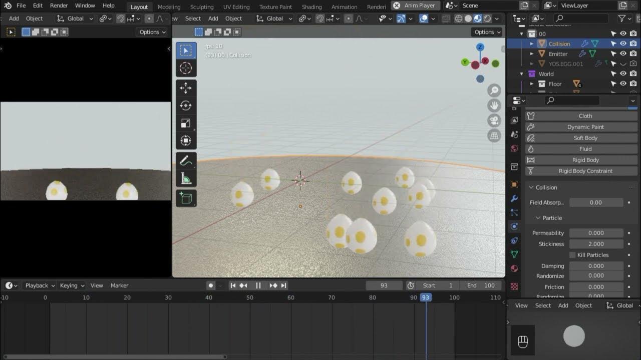 【Blender: Particle System】Collisionについて - YouTube