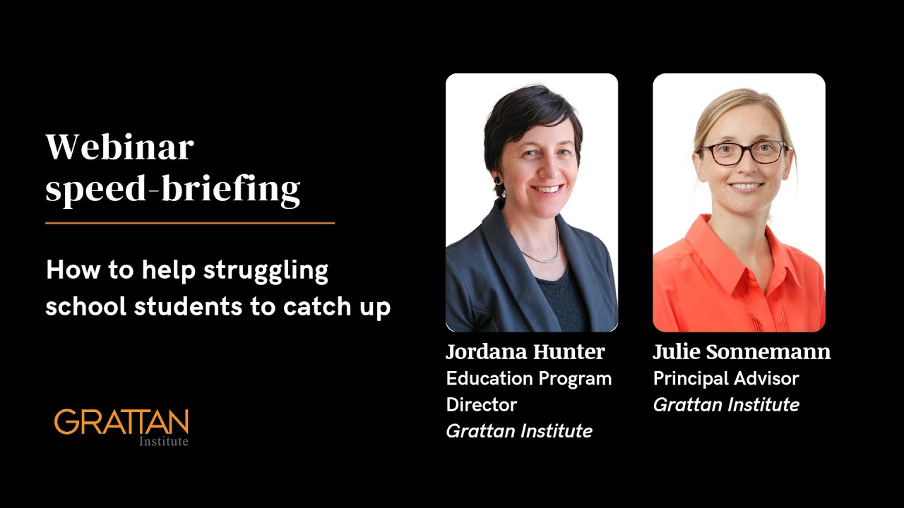 How to help struggling school students to catch up - Speed briefing ...