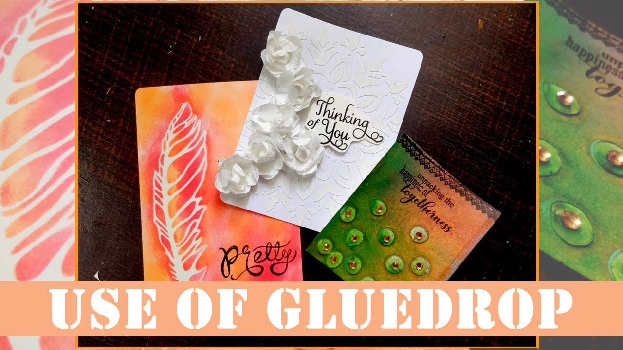 92. craft adhesive glue drops ♡ Ways to use adhesive ♡ QUICK tags ...