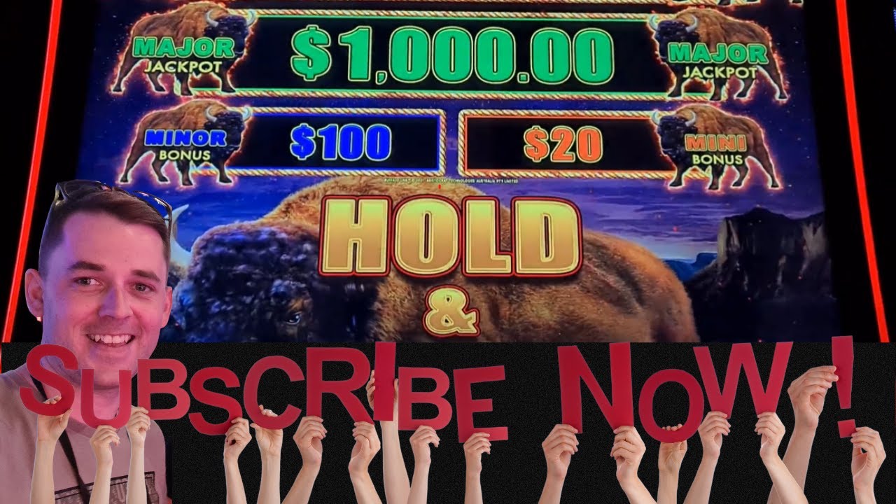 BUFFALO LINK FEATURES - 4 SYMBOL RETRIGGER - WYNN LAS VEGAS - YouTube