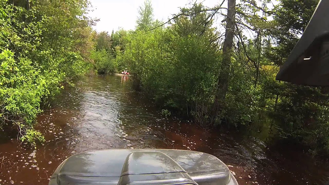 Washed out trail - YouTube