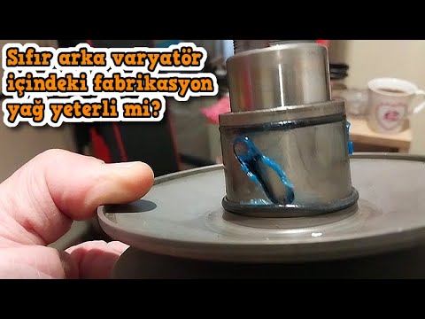 SIFIR ARKA VARYATÖR İÇİNDEKİ FABRİKASYON YAĞ YETERLİ Mİ