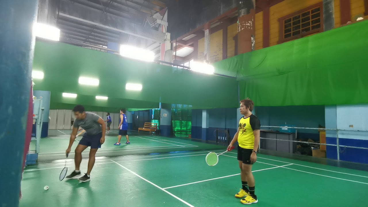 Badminton at LOTUS MALL Imus Cavite - YouTube