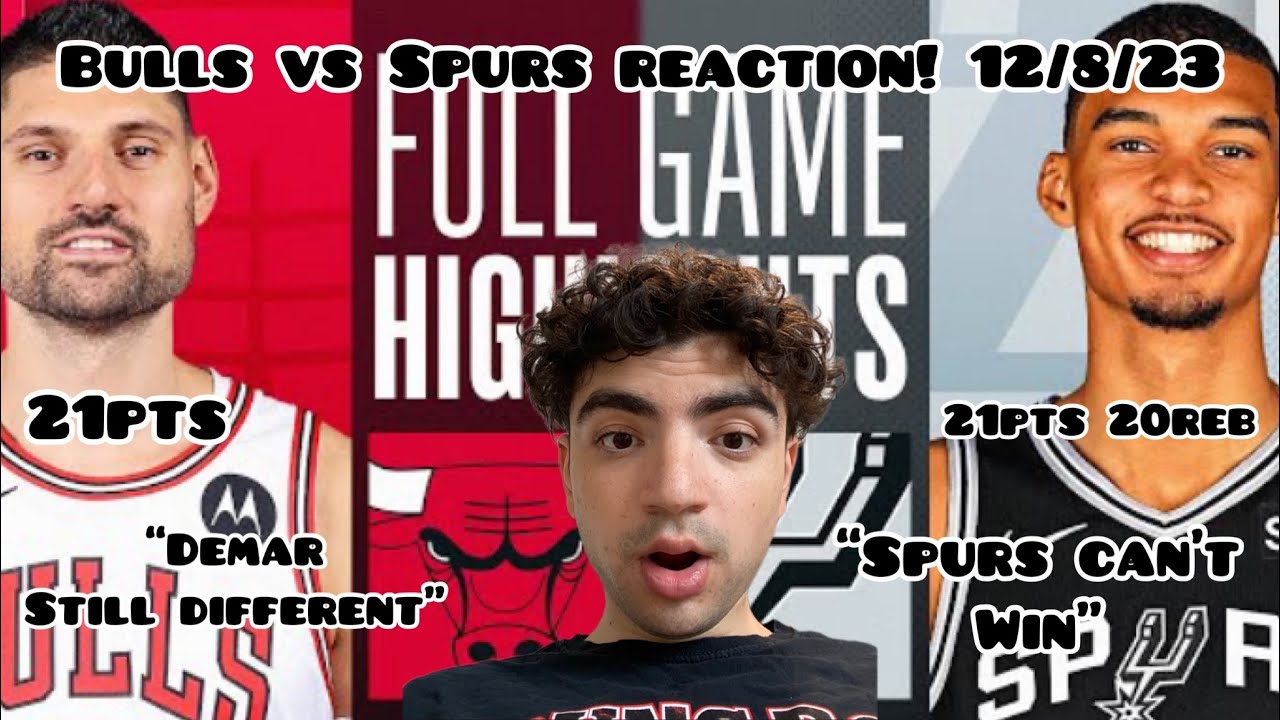 DEMAR STILL DIFFERENT! Chicago Bulls vs San Antonio Spurs - Full Game ...