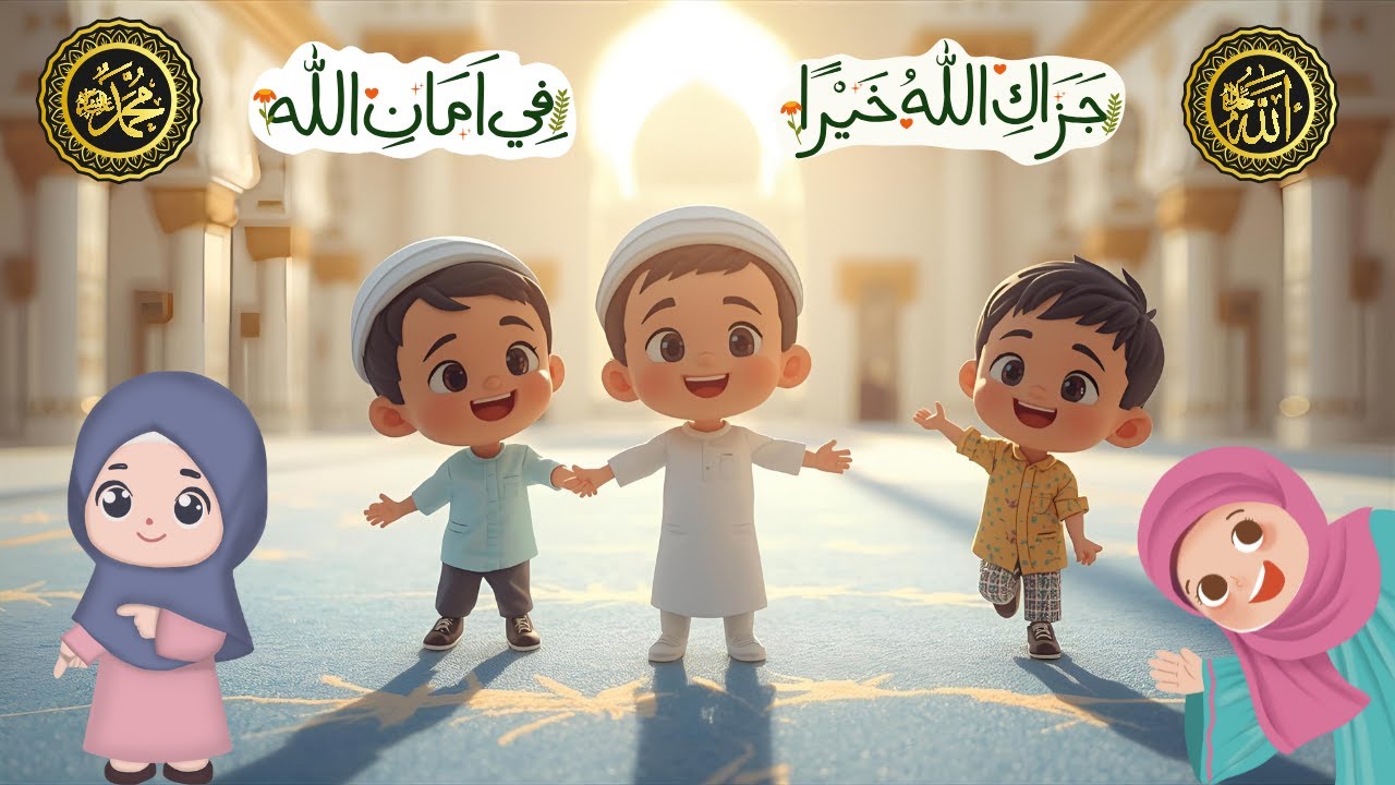 Islamic Songs for Kids Islamic Videos For Kids🌟 #MiniMuslims #islam # ...
