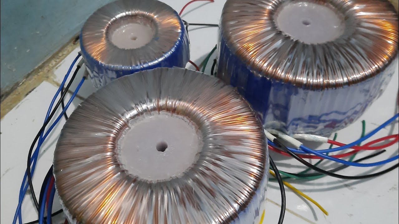 Review trafo toroid sebelum dikirim tanggal 15 juni 2020 - YouTube