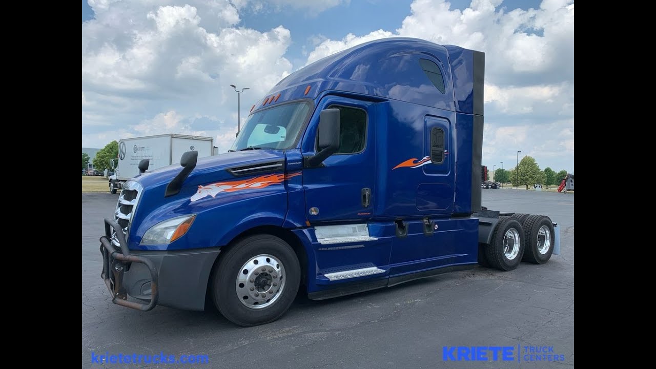 2020 Freightliner Cascadia 126 - Blue (FR0839U) - YouTube