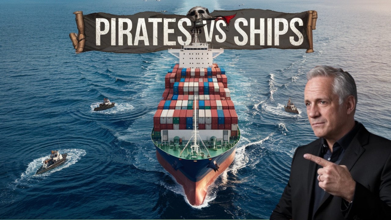 How Cargo Ships Fight with Somalian Pirates | Historical Archives - YouTube