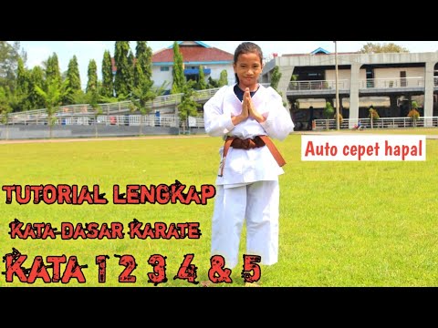 Kata dasar Karate ,Kata 1 2 3 4 5 - YouTube