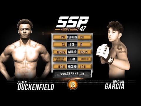 Joaquin Garcia vs Julian Duckenfield - SSP 47