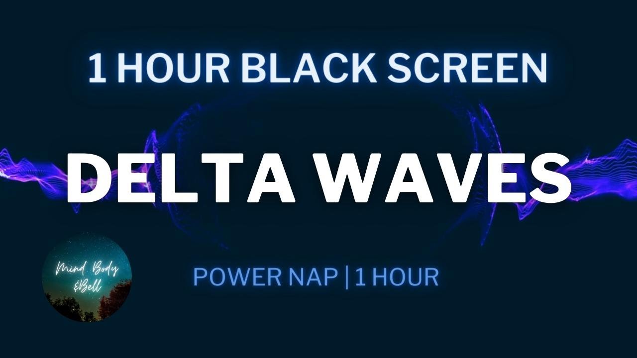 Delta Waves 132 hz | Power Nap 1 Hour (Black Screen) - YouTube