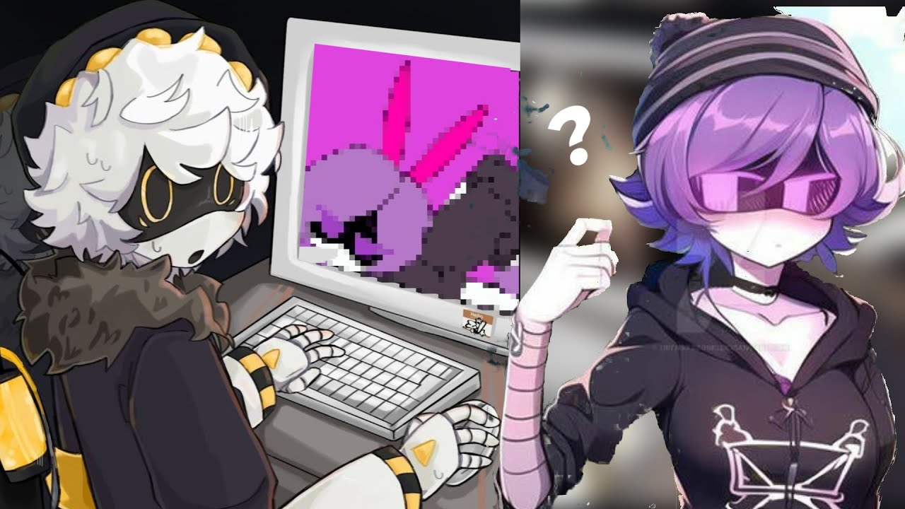 RABBIT HOLE | SHORT VERSION | Uzi Doorman | Murder Drones fan animation ...