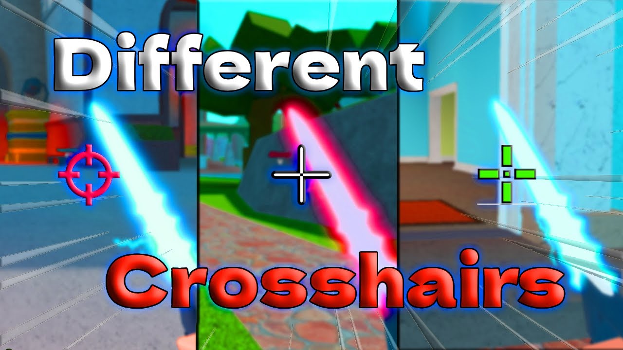 Playing With Different CROSSHAIRS on Roblox Arsenal! - YouTube