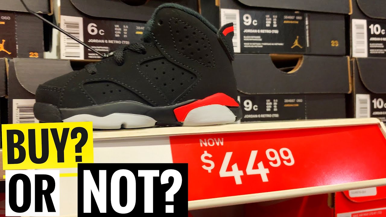 NIKE FACTORY STORE - SNEAKER INVEST ON JORDAN 6 , worth to buy? - YouTube